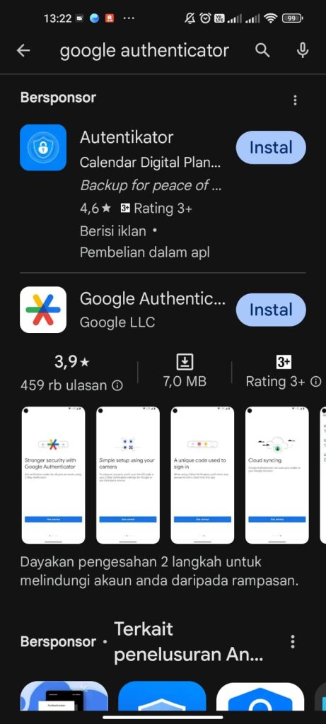 Panduan Authenticator – dti.ugm.ac.id